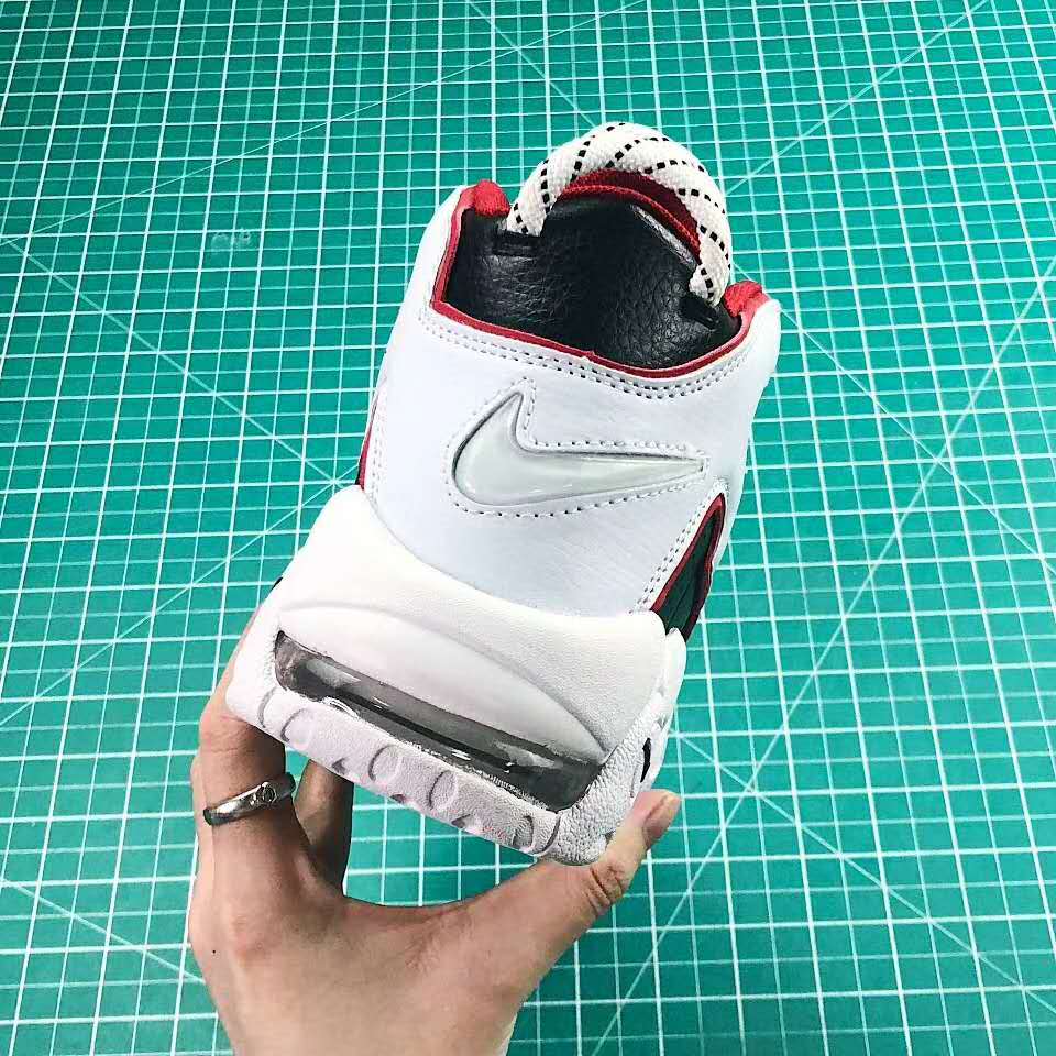 Uptempo Black Red Borders - Rainbow Sneakers