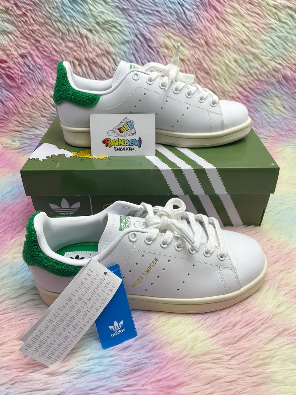 Adidas Stan Smith Homer Simpson - Rainbow Sneakers