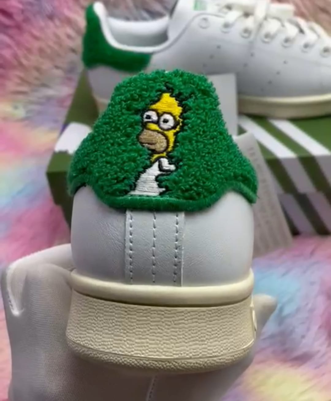 Adidas Stan Smith Homer Simpson - Rainbow Sneakers